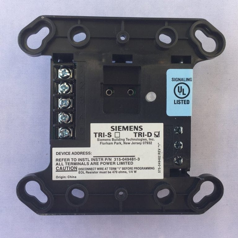 Siemens TRI-R Relay Monitoring Module | Save More on Fire Alarm Parts