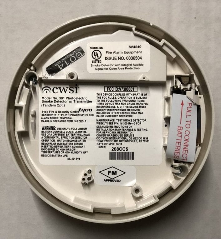 CWSI 301 Smoke Detectors | Save More on Fire Alarm Parts