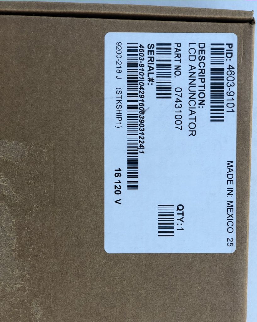 Simplex 4603-9101 LCD Annunciator | Save More on Fire Alarm Parts