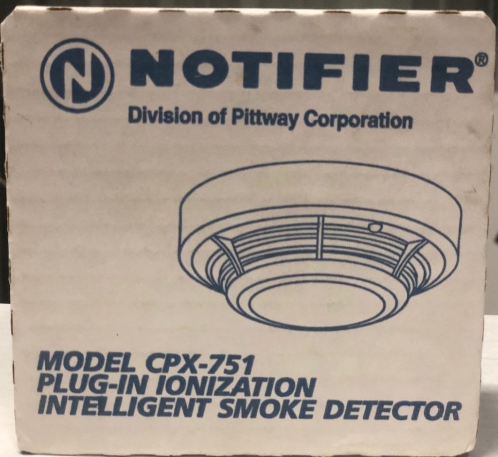 Notifier CPX-751 Ion Smoke Detector (Reconditioned) | Save More on Fire ...