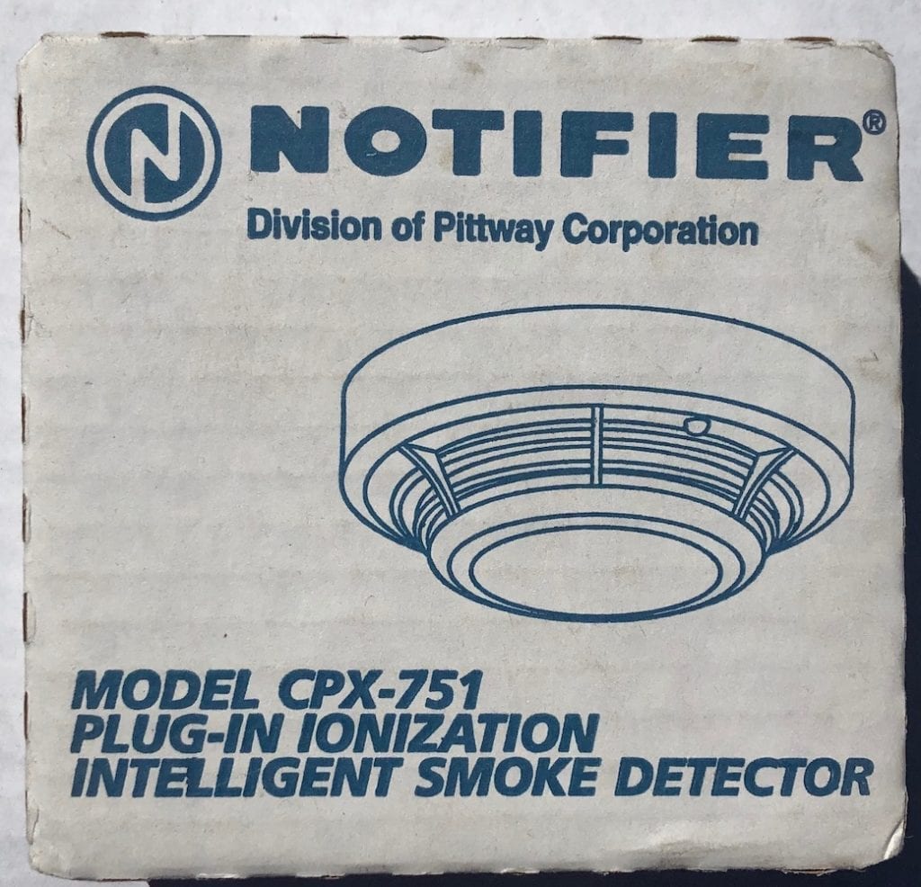 Notifier CPX-751 Ion Smoke Detector | Save More on Fire Alarm Parts