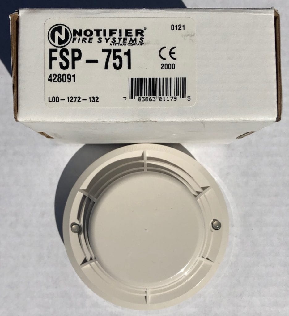 Notifier FSP-751 Photoelectric Smoke Detector | Save More on Fire Alarm ...