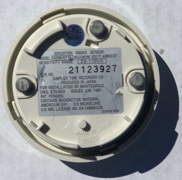 Simplex 4098-9794 Audible Base