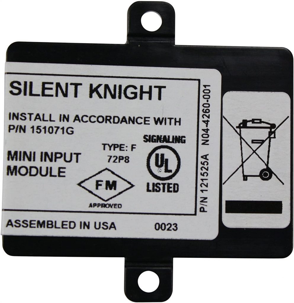Silent Knight SD500-MIM Addressable Mini-Input Module | Save More on ...