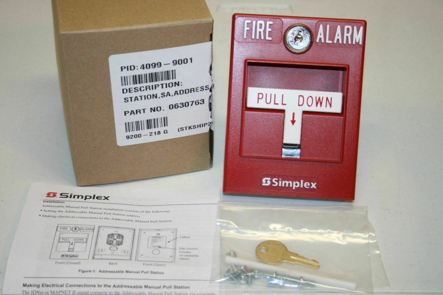 Simplex 4099-9001 Pull Station | Save More on Fire Alarm Parts